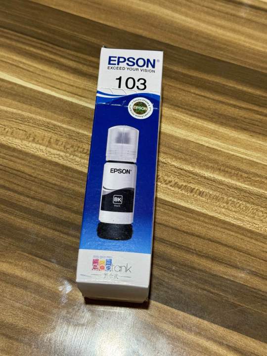 Genuine Epson Ink 103 Black | Lazada PH