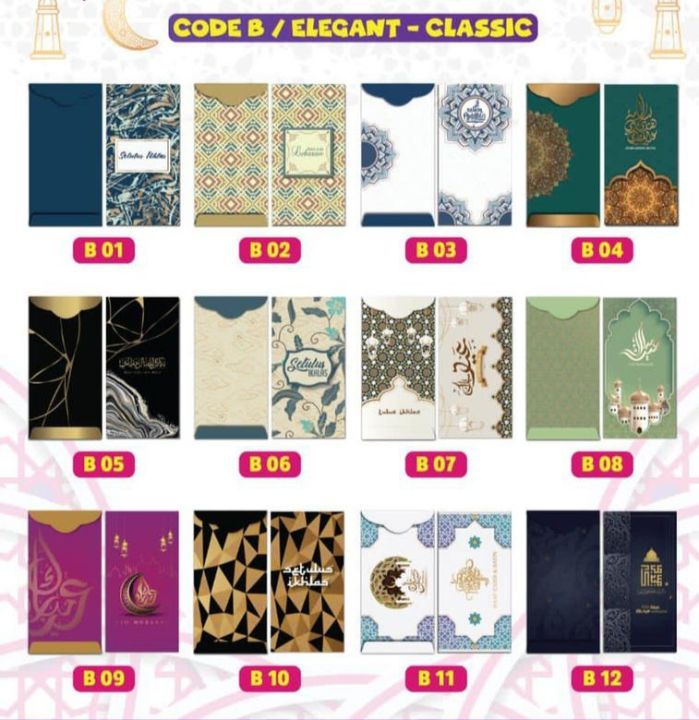 [ SAMPUL RAYA 10PCS l ] SAMPUL DUIT RAYA EXCLUSIVE CLASSIC DESIGN | Lazada