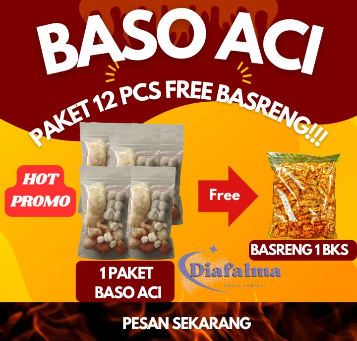 Baso aci paket isi 10 pcs / Baso aci isi 10 pcs murah / Baso Aci Viral / Baso Aci Garut | Lazada ...
