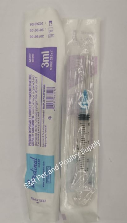 DISPOSABLE SIRINGE 3CC (PER PIECE) | Lazada PH