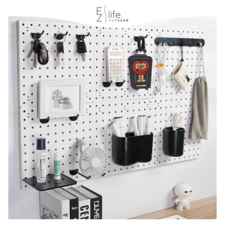 Pegboard Perforated Display Board Peg Board Wall Mounted Hole Board ...