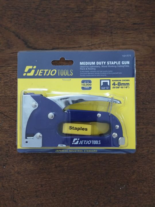 Jetjo Tools Medium Duty Staple Gun 4-8 MM | Lazada Indonesia