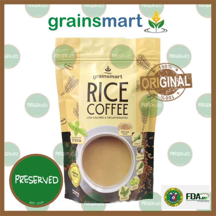 Ricewell Rice Coffee By Grainsmart Low Calorie Sweetened by Stevia ...