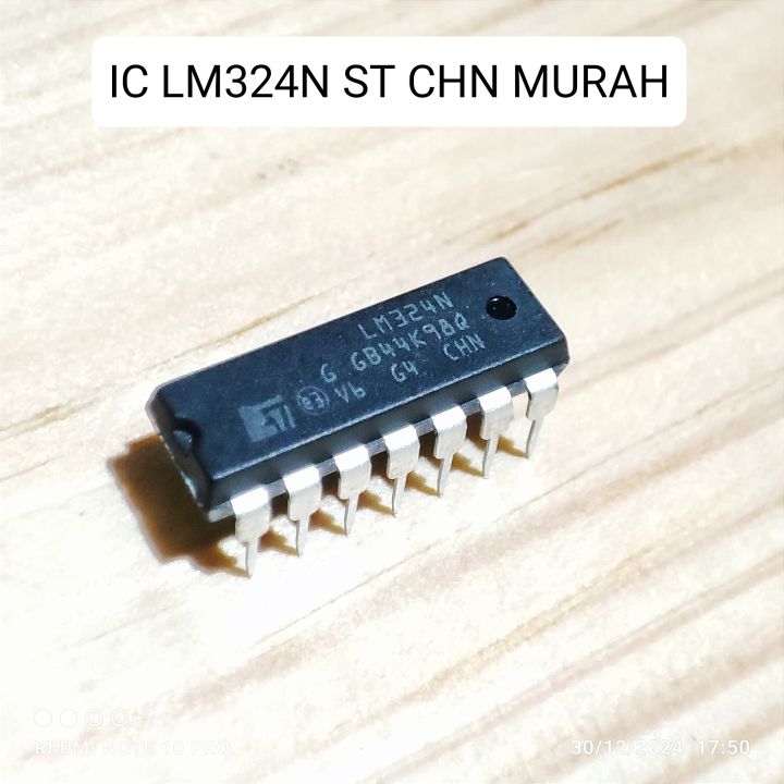 IC Lm324 Lm324N 324 Low Power Quad Op-amp Dip-14 IC AK61 | Lazada Indonesia