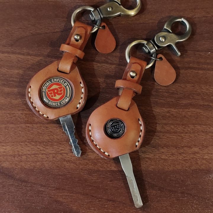 หนังหุ้มกุญแจ Key Case Royal Enfield | Lazada.co.th
