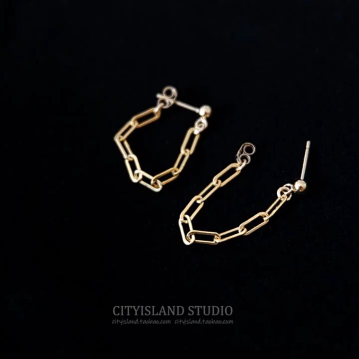 saudi gold 18k pawnable legit hikaw vintage tassel chain earrings ...