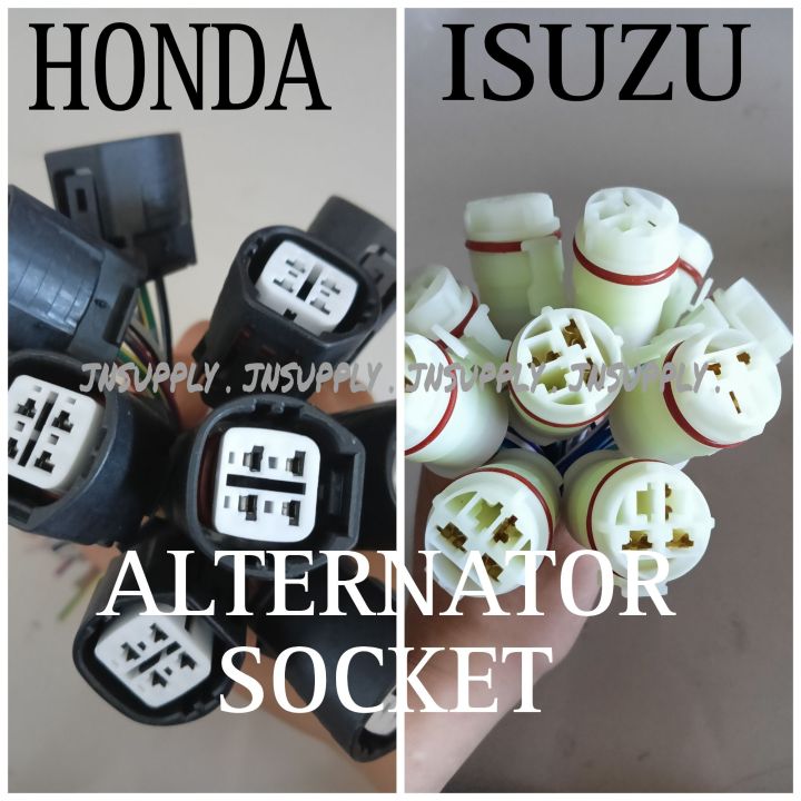 ALTERNATOR SOCKET FOR HONDA / ISUZU / STAREX HEAVY DUTY JAPAN WIRE ...