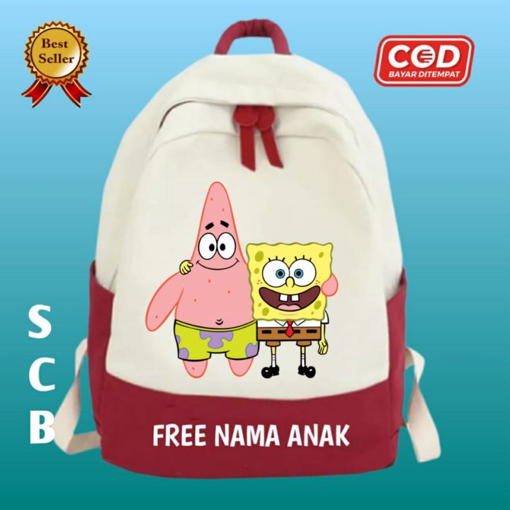 Tas Ransel Anak Spongebob Squarepants | Lazada Indonesia