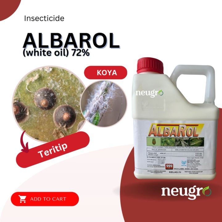 Ancom ALBAROL (4L) - White Oil 72% MealyBug Scale Insect Killer | Lazada
