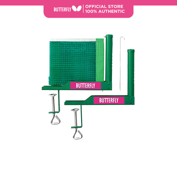 Butterfly Table Tennis Net Pole Set (Green) | Lazada PH