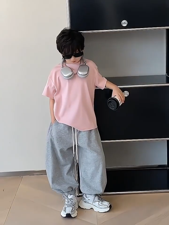 Kaos Anak Laki-Laki Korean Style | T-Shirt Import Premium Usia 2–12 ...