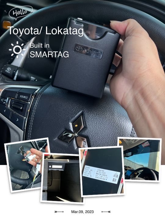 Lokatag / Toyota built in toll Reader | Lazada
