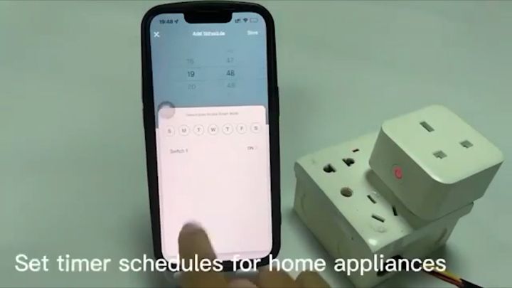 SmartGen Smart Plug WiFi Square 16A Smart Wifi Plug with Energy Monitor ...