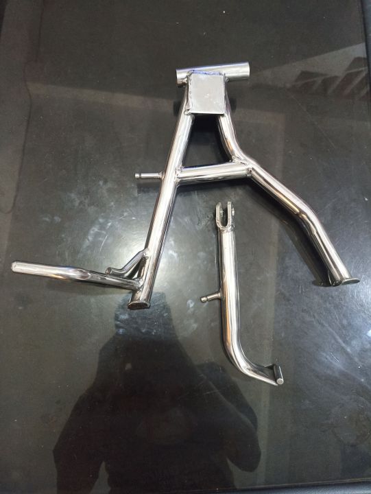 Stainless center stand for Cb 125. | Lazada PH