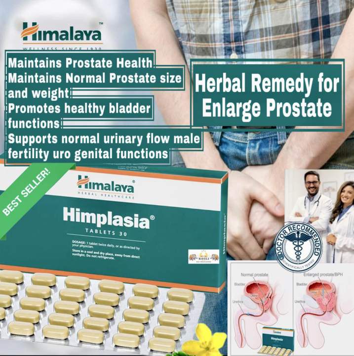 Himalaya Himplasia Is An Effective Herbal Remedy To Maintain Prostate ...