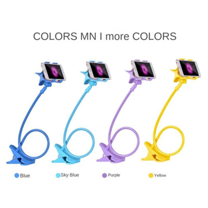 Universal Lazy Holder Arm Flexible Mobile Phone Stand Stents Holder Bed ...