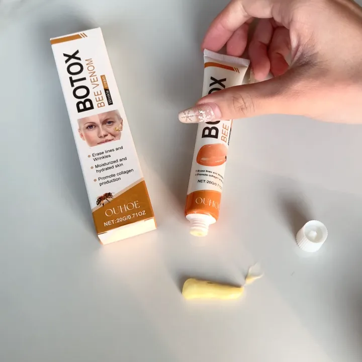 【BUY 2 TAKE 1】Ouhoe Botox Bee Venom Wrinkle Cream For Wrinkle Removal ...