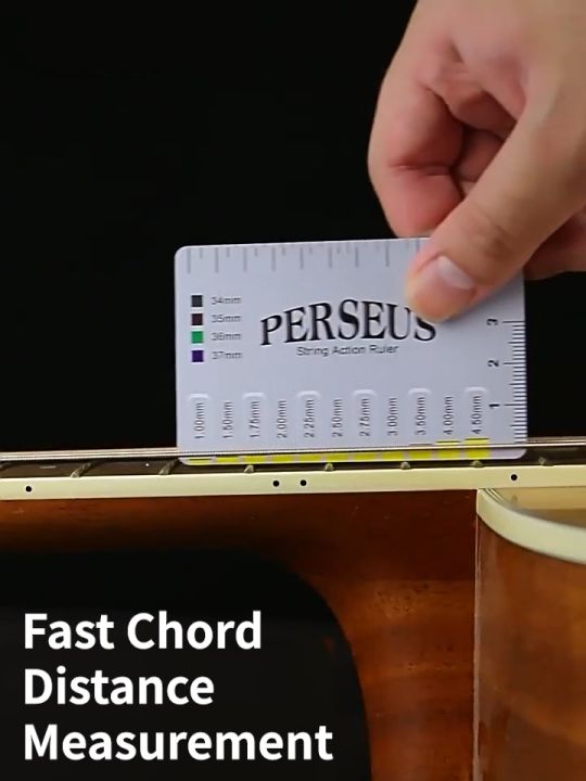 KAWES String Action Gauge Ruler Guide Setup Guitar Measuring Tool ...