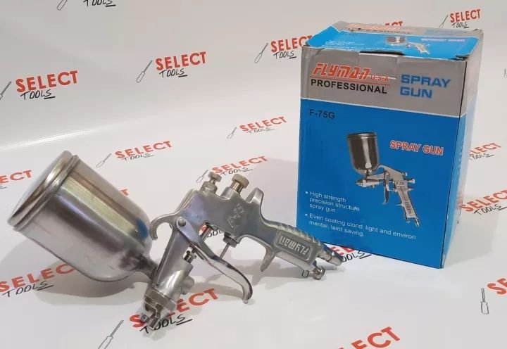 Original Flyman F75 Pneumatic Spray Gun ( Gravity type ) | Lazada PH