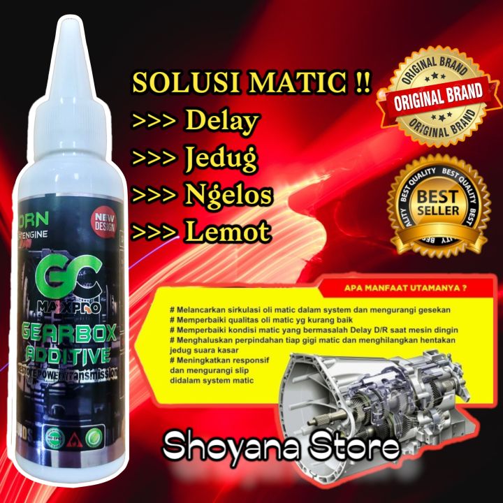 Aditif Pelumas Transmisi Otomatis Mobil Gearbox Additive Gc Maxpro 75ml ...