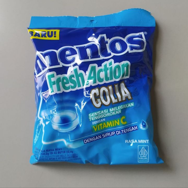 kemasan baru permen golia activ plus isi 42 pcs | Lazada Indonesia
