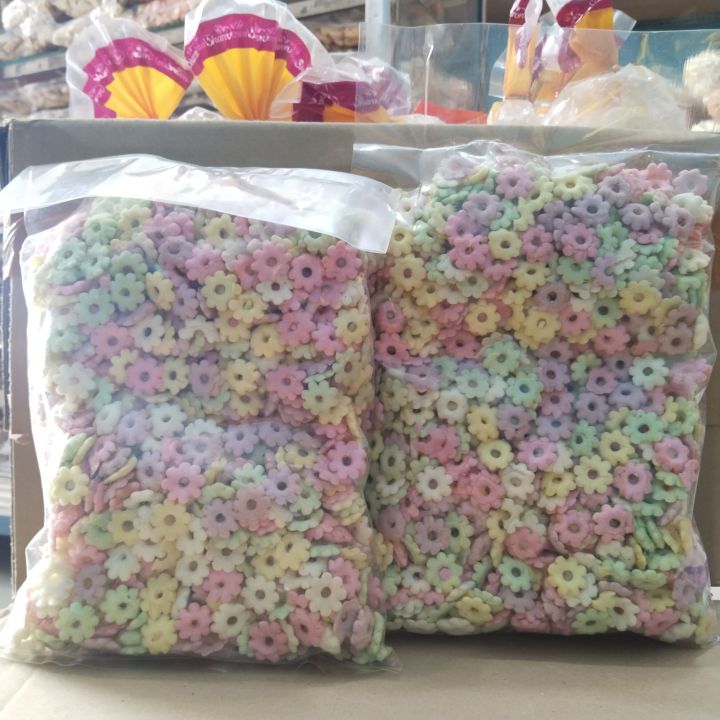 Pilus Bintang Sakura Gurih 500g / Jajanan Jadul Pilus Bintang Ribut ...