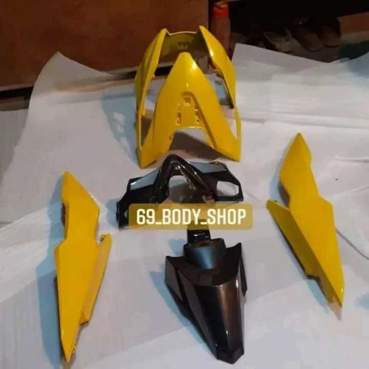 Full Body Alus Honda Beat Esp Digital 2016/2017 Warna Custom Kuning ...
