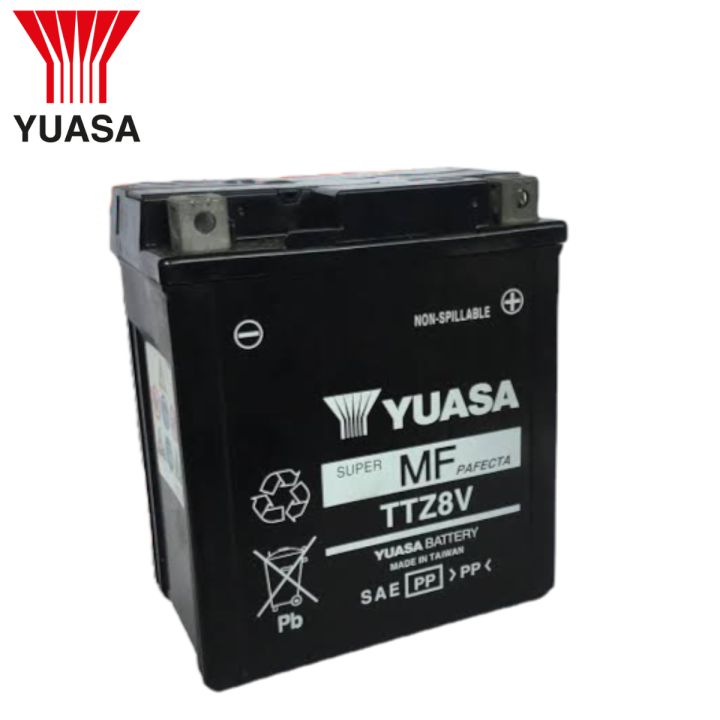 YUASA YTZ8V Motorcycle Model Battery (Best for Yamaha XMAX 300) | Lazada PH
