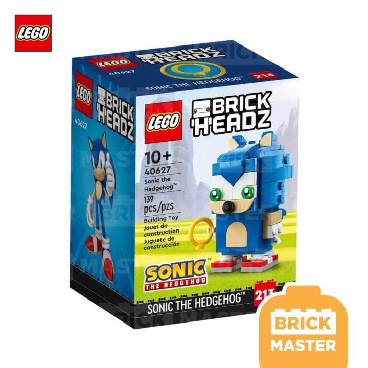 Lego 40627 Brickheadz Sonic The Hedgehog (ของแท้ พร้อมส่ง) | Lazada.co.th
