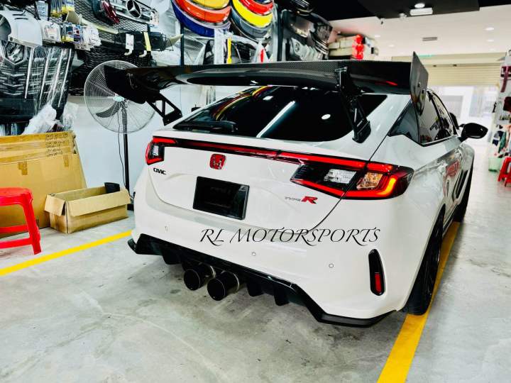 Honda civic Type R FL5 Hatchback EPA Design CARBON FIBER rear trunk ...