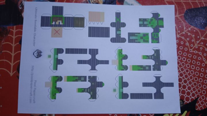 minicraft papercraft,bahan membuat minicraft,mainan anak,ultimate ...