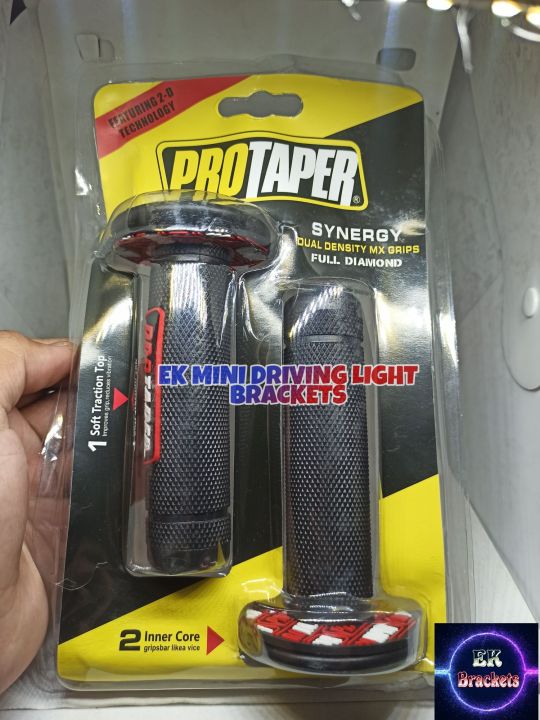 PRO TAPER Quality Rubber Handle grip. Left and Right | Lazada PH