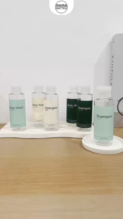 BOTOL LABEL FLIPTOP TRAVEL SIZE PLASTIK / refill botol kosong Travel ...