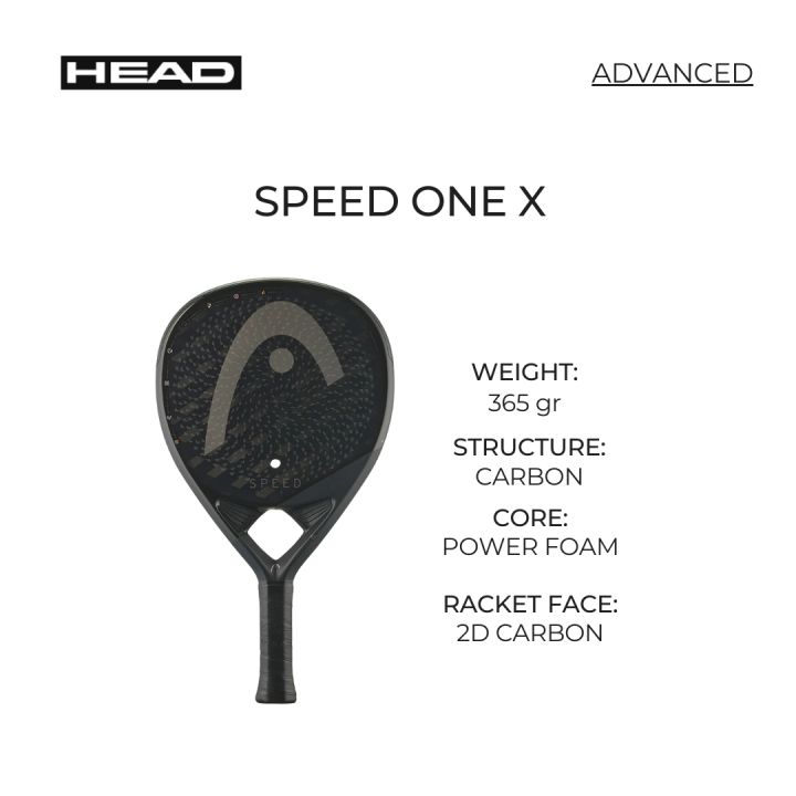 Head Speed One X 25 padel racket/ raket padel raket head | Lazada Indonesia