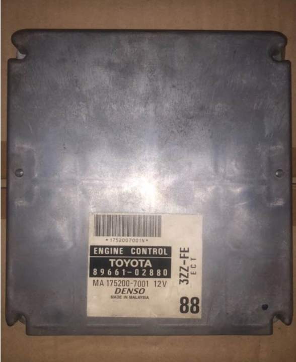 Toyota Corolla Altis 1.6 Engine Ecu (89661-02880) 3ZZ FE 88 | Lazada