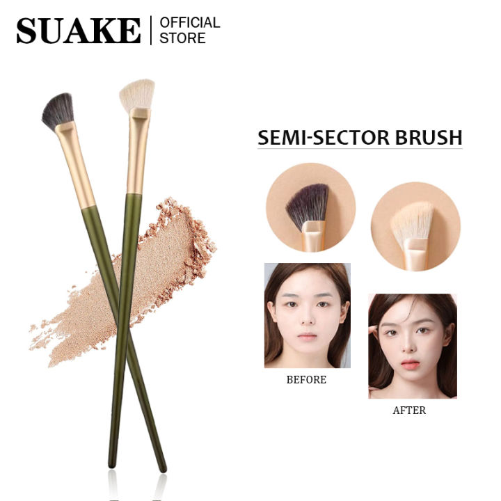 SUAKE Nose Shadow Brush Contours Brush Face Smudge Eye Makeup Brush ...