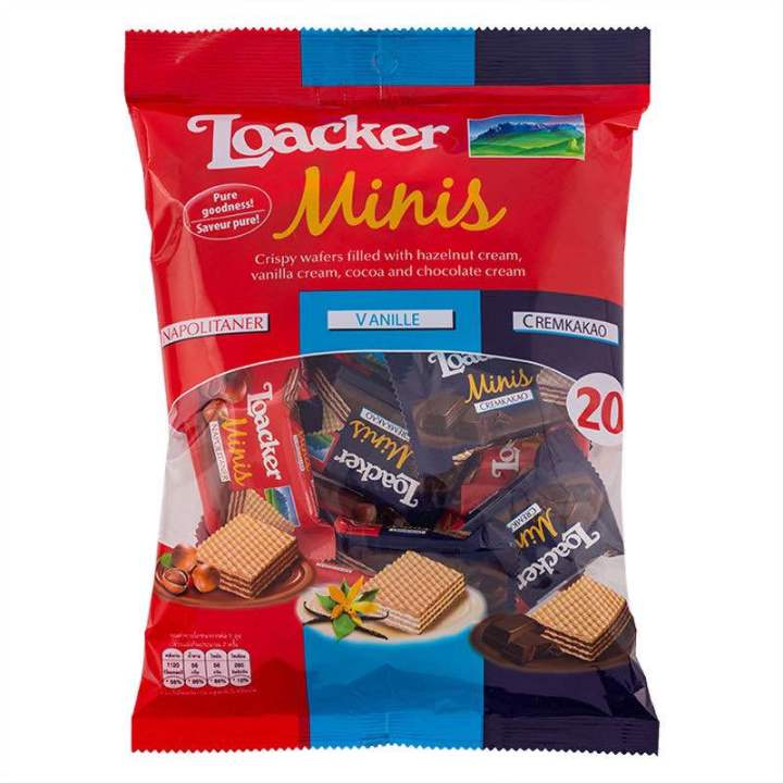 Loacker Minis Assorted Wafer 200g. SKU 8000380159932 | Lazada.co.th