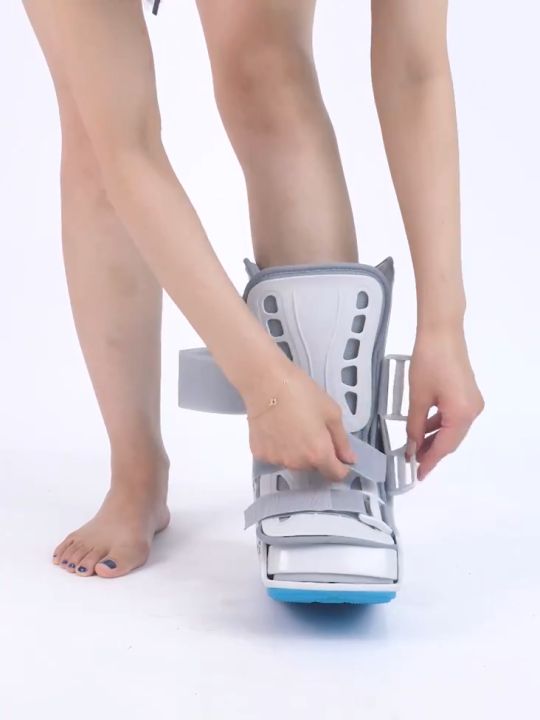 Air Walker Boot Ankle Joint Fixed Support Ankle Sprain Fracture Walking ...