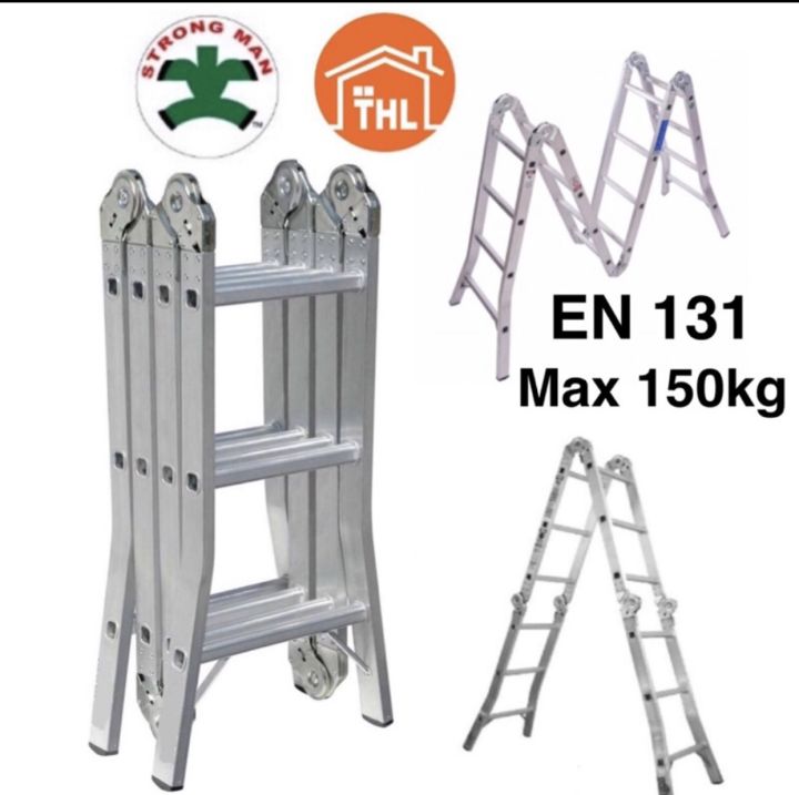 STRONGMAN (NIETZ)150 / SUMO KING Heavy Duty Multi Purpose Ladder ...