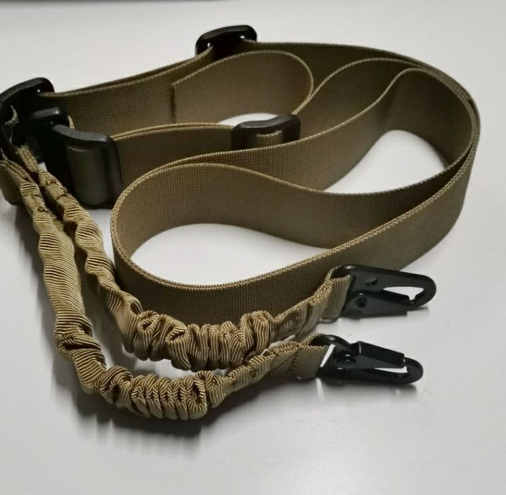 Tactical Sling M4 AR15 Strap Durable Two-Point Nylon Adjustable Bungee ...