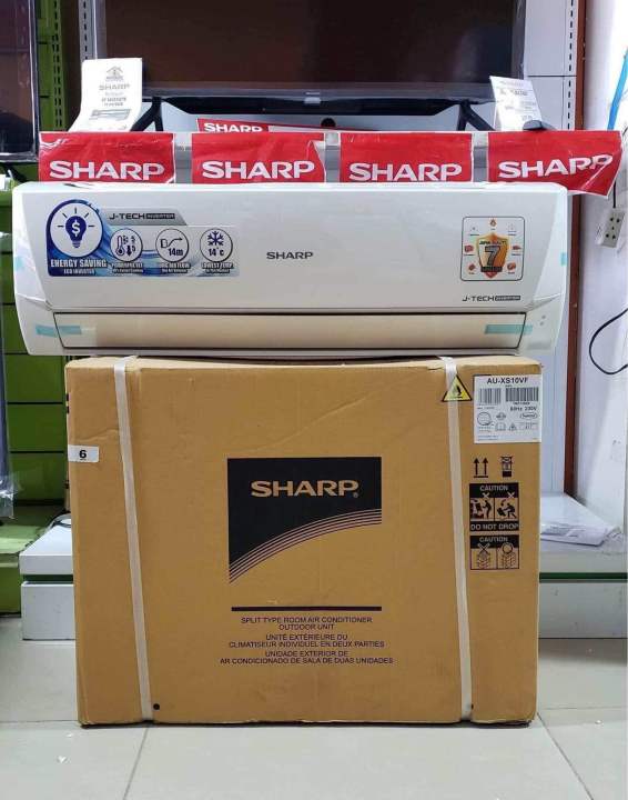 Sharp Split Type Inverter 1HP Model: AH-XS10VF | Lazada PH