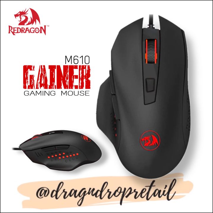 Redragon GAINER M610 Wired Gaming Mouse | Lazada PH