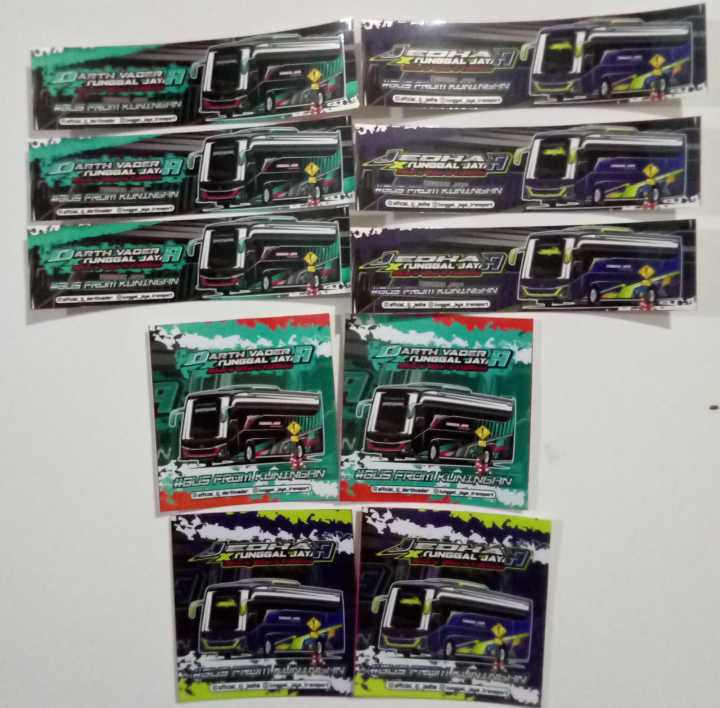 stiker bus baru terbaru dari jedha dan darth vader yg lagi viral isi 5 ...