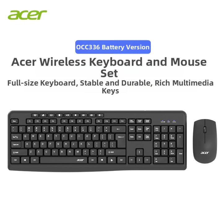 Acer | Business Office Wireless Keyboard and Mouse Set | Lazada Singapore