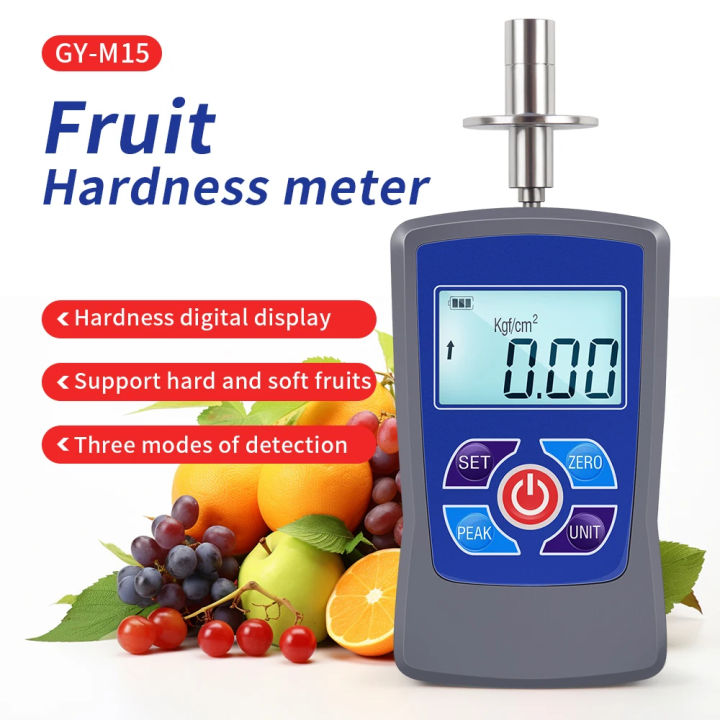 GY-M30 เครื่องวัดความแข็งผลไม้ดิจิตอล Penetrometer ผลไม้ Durometer แอป ...