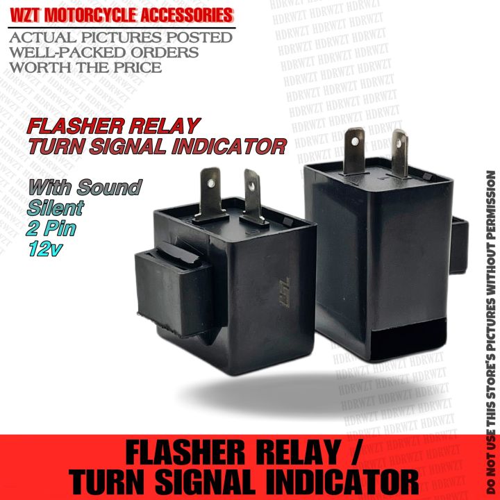 CSL UNIVERSAL FLASHER RELAY TURN SIGNAL INDICATOR WITH SOUND & SILENT ...