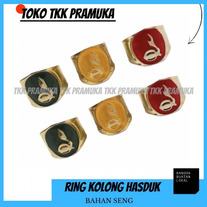 Ring kolong hasduk SD / SMP / SMA (bahan seng / logam) | Lazada Indonesia