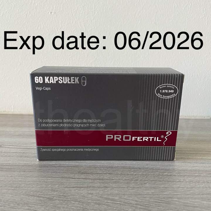 PROfertil Men - 60 / 180 Capsules (Fertility Supplements) | Lazada ...