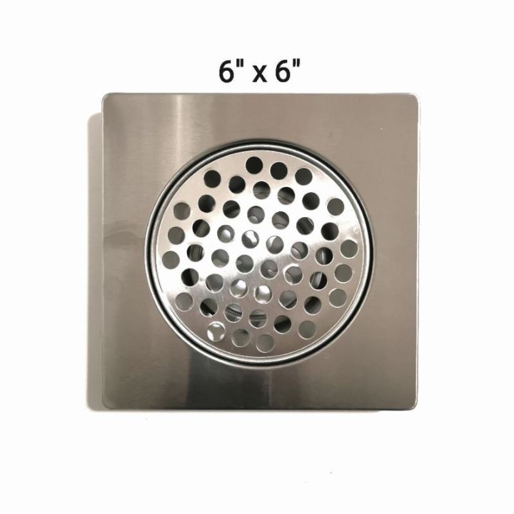 6x6 4x4 Stainless Floor Strainer 6x6 Floor Drain | Lazada PH
