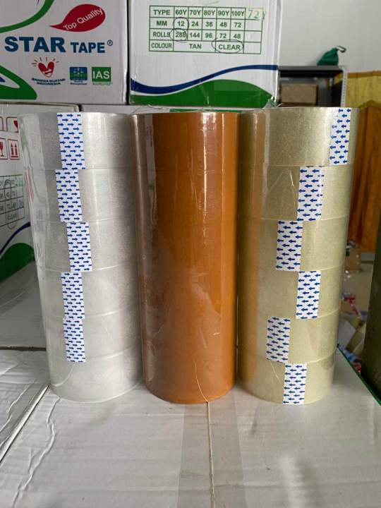 Lakban 200 Yard x 45 mm (Per 6 pcs) Startape | Lazada Indonesia